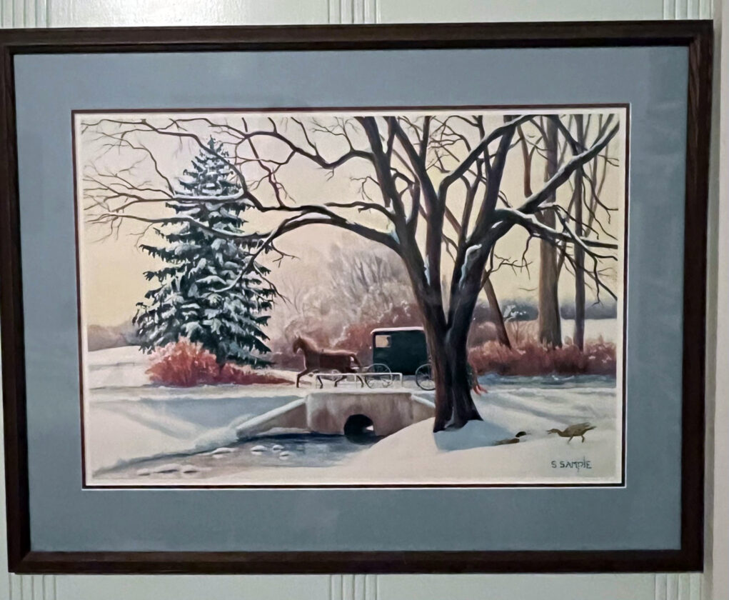 Sally Sample is (not) an artist: Mackeyville woman who ‘loves to paint’ depicts rural life ...